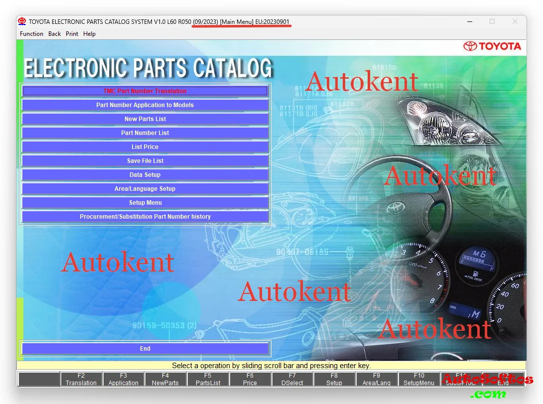 Toyota EPC 09/2023 V1.0 L60 R050 [Multi] » AutoSoftos.com Автомобильный ...